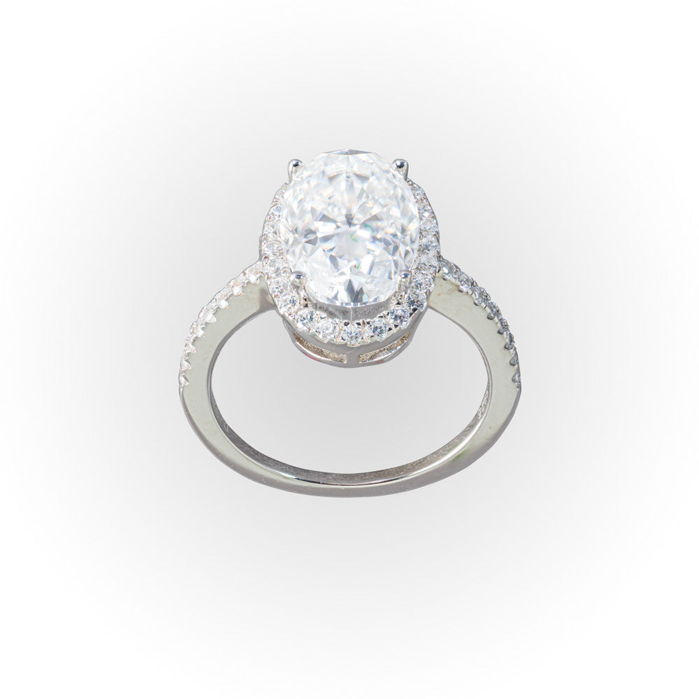 Big Oval Moissanite – Carl Tanner Designs